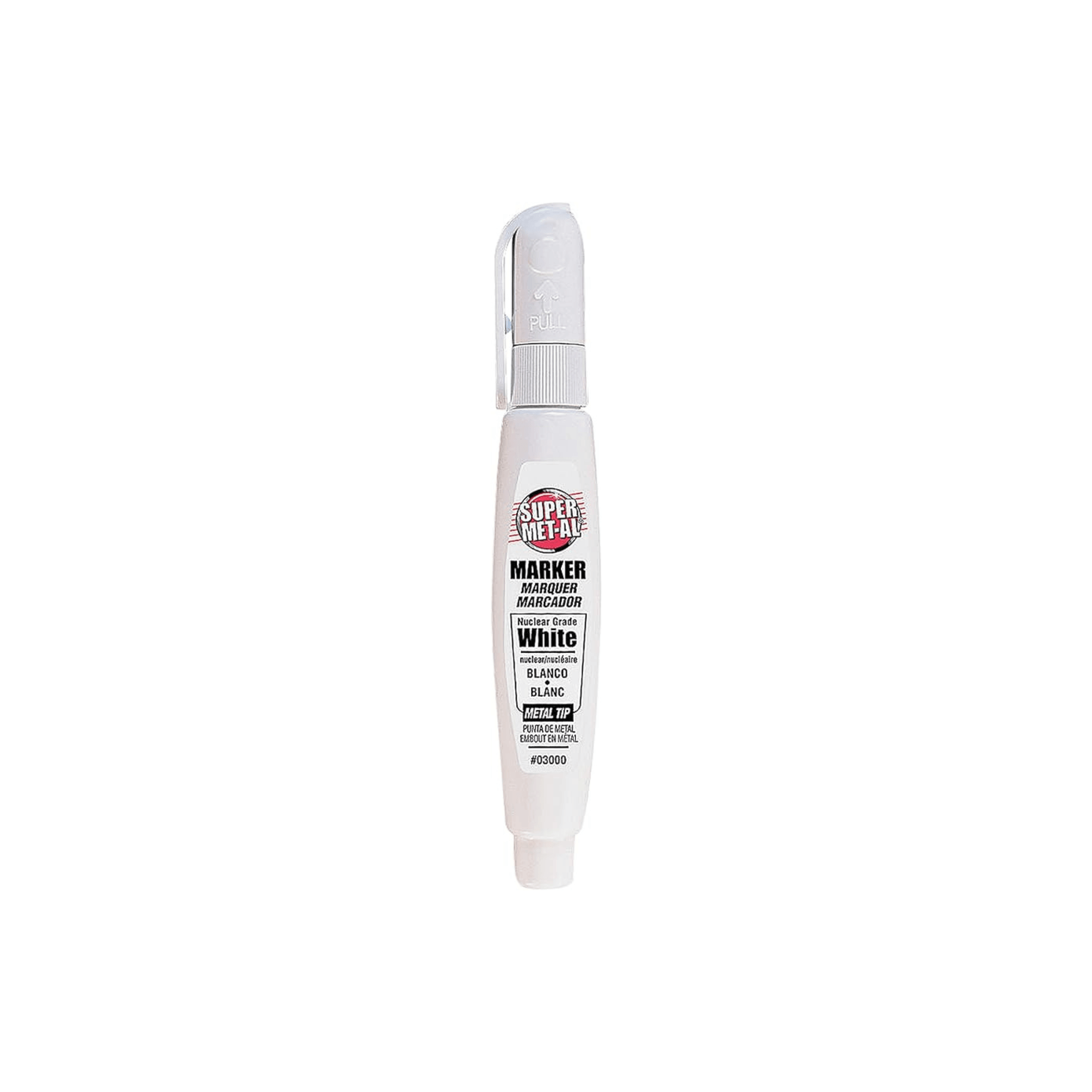 SKM Super Met-Al Marker Fine Metal Tip "White" | Direct Stone Tool ...