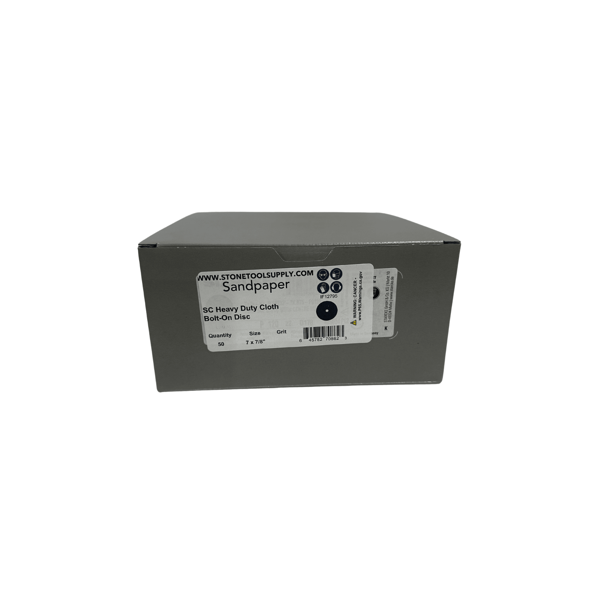 7" Cloth Backed Sandpaper, Mix of All Grits | Direct Stone Tool Supply, Inc