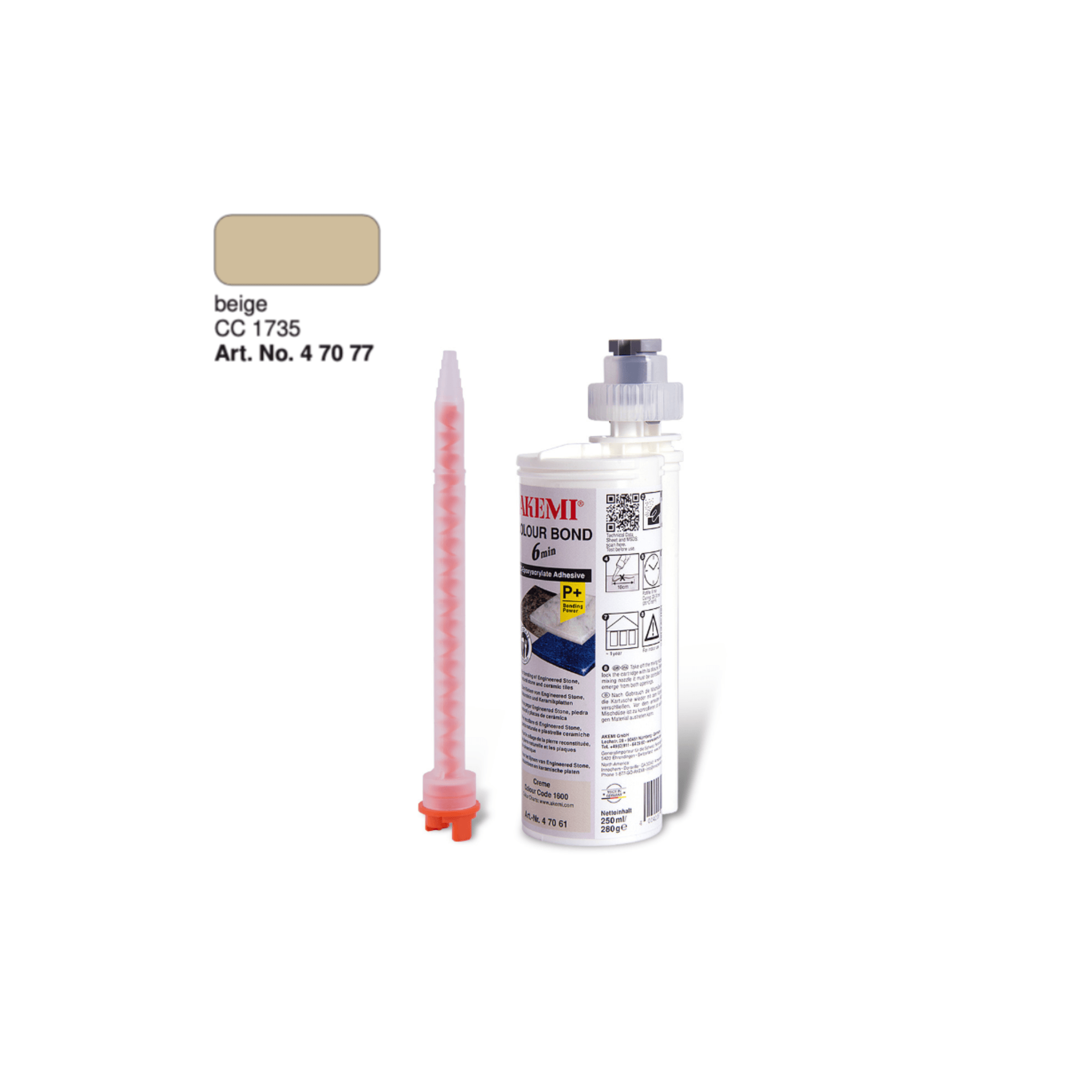 Akemi Colour Bond Cartridge | Direct Stone Tool Supply, Inc