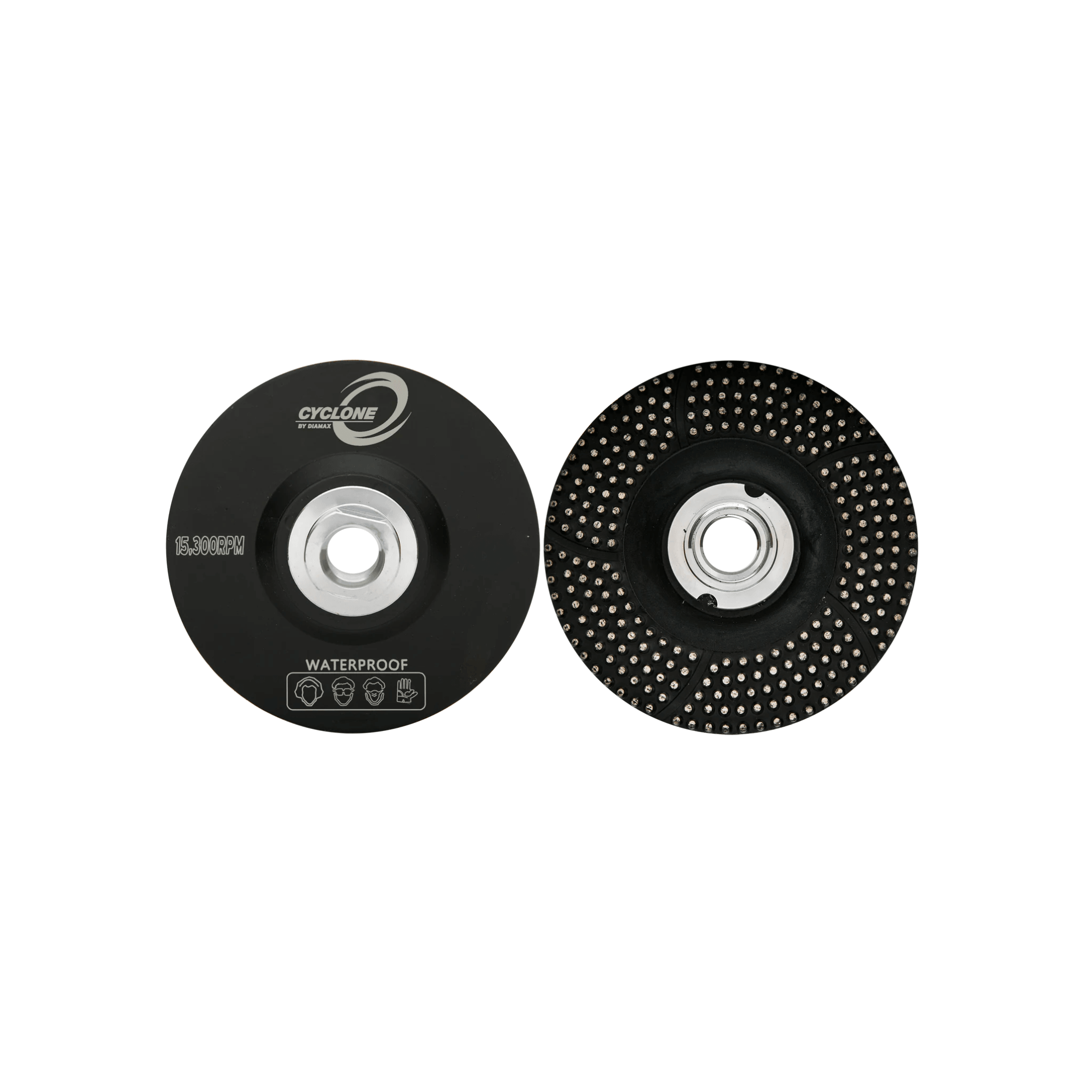 Cyclone Diamond Cluster Grinding Wheel 5" Medium 50 | Direct Stone Tool ...