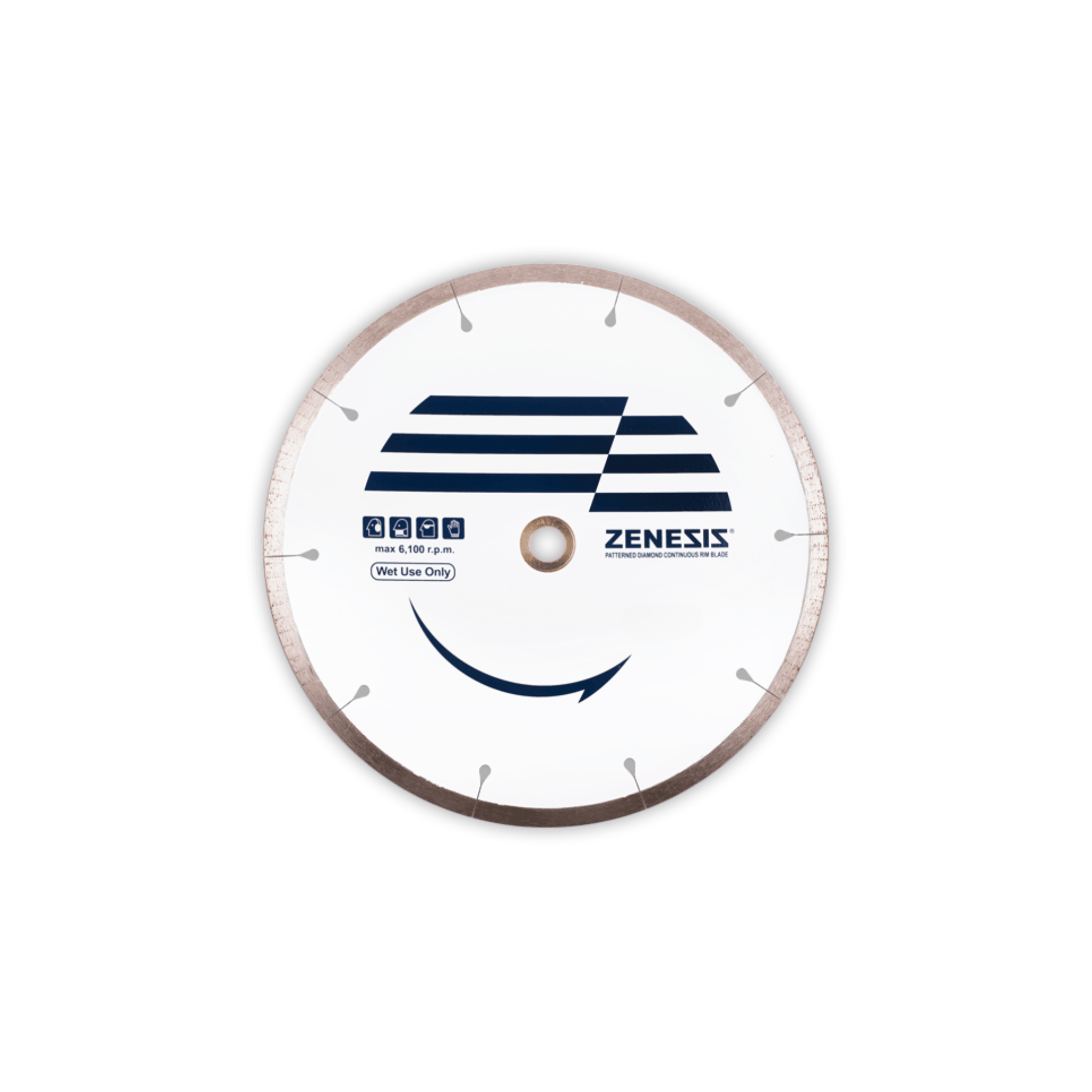 ZENESIS™ Continuous Rim Blade 7" | Direct Stone Tool Supply, Inc