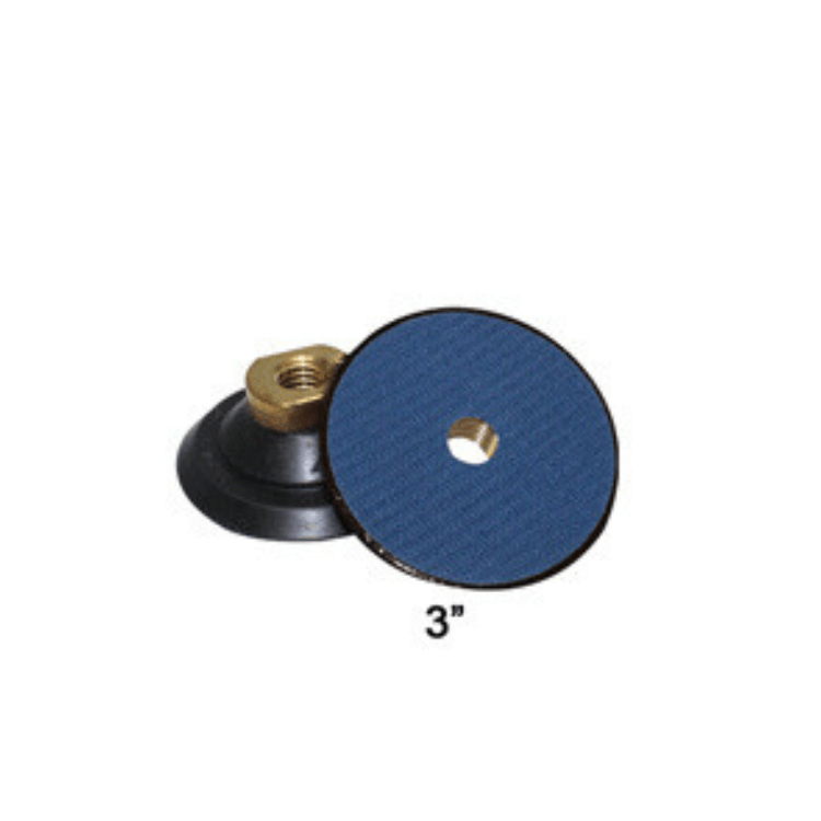 Alpha Flexible Backer Pad 3" | Direct Stone Tool Supply, Inc
